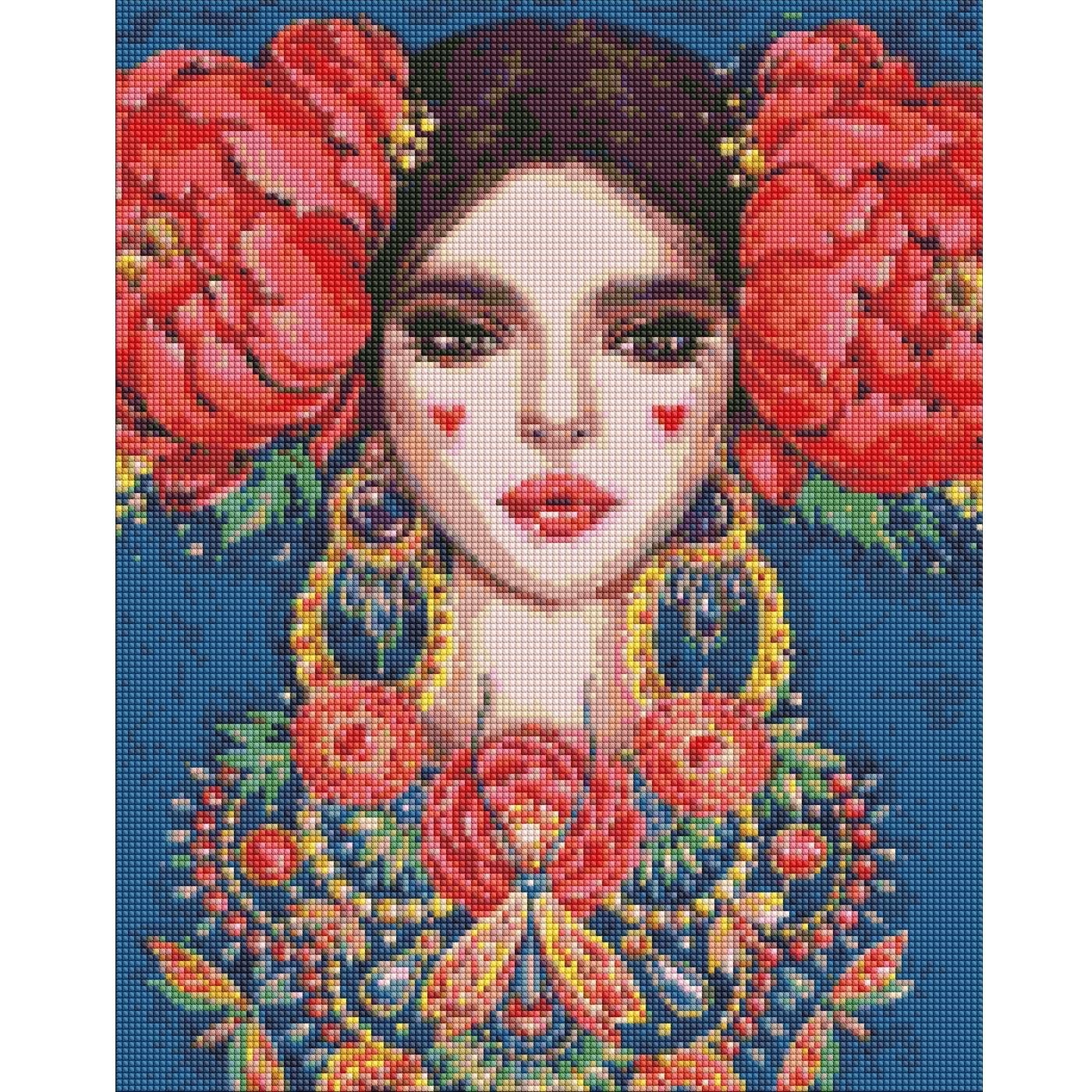 Deimantinė mozaika 40x50cm - Magiškas grožis - Ornamentai